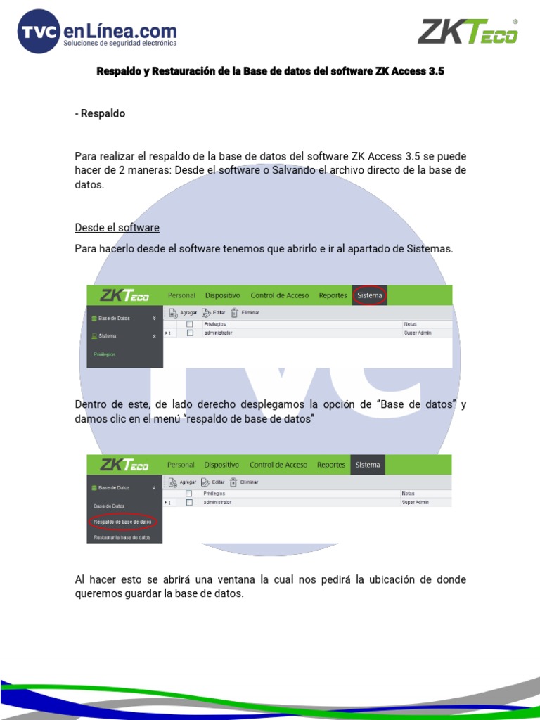 Access 3.5 - Respaldo - Base - de - Datos | PDF
