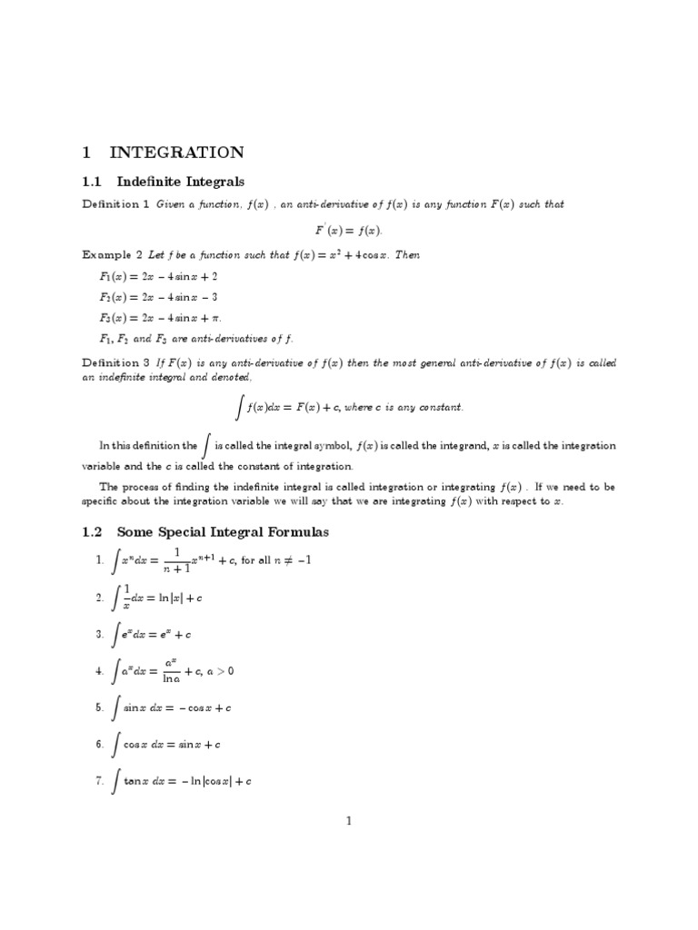 Integral Extra Exp | PDF | Integral | Function (Mathematics)