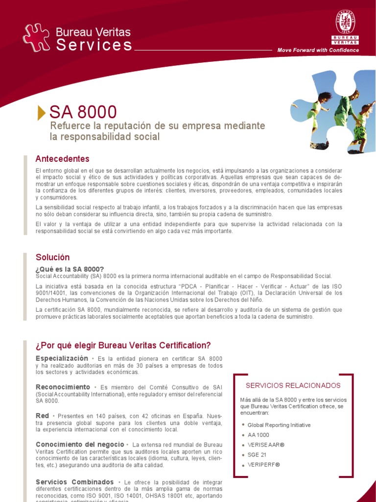 Sa 8000 | PDF | Responsabilidad social corporativa | Business
