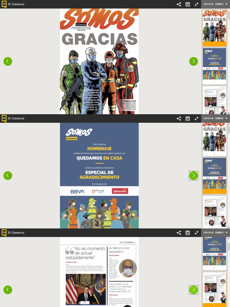 Revista Somos: Edición Digital El Comercio | PDF