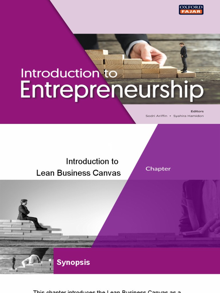 Lean Business Canvas | PDF | Small Business & Entrepreneurs | Startup ...