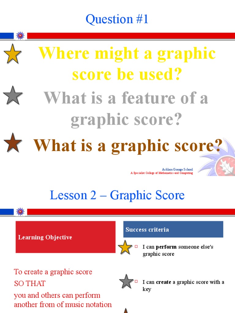 Year 7 Graphic Score 2 | PDF | Communication | Written Communication