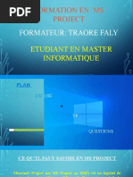 Cours MSPROJECT | PDF | Planification | Microsoft