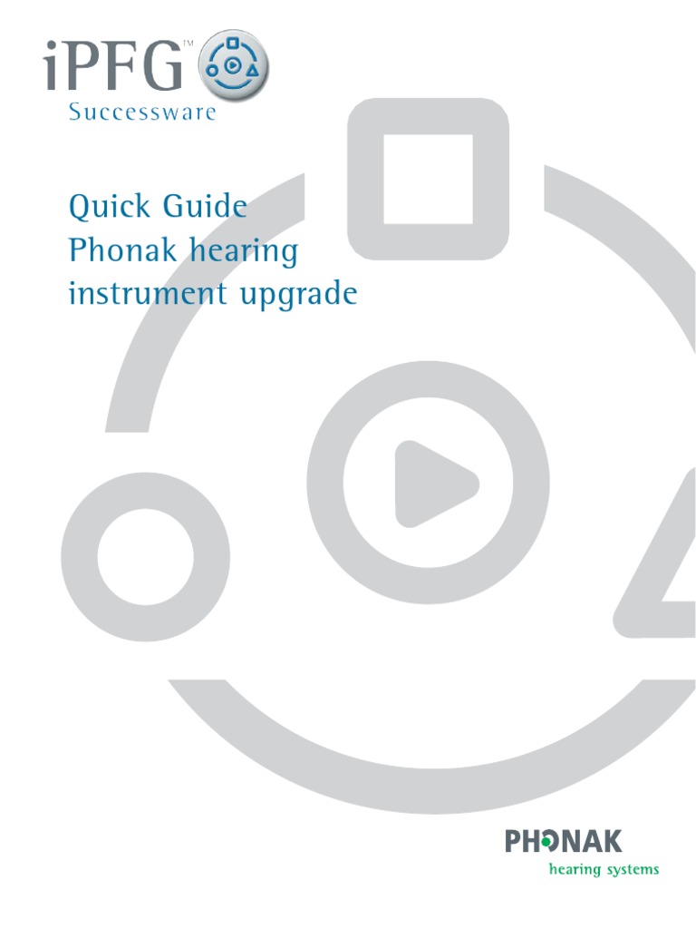 Phonak Hearing Aid Upgrade Guide | PDF