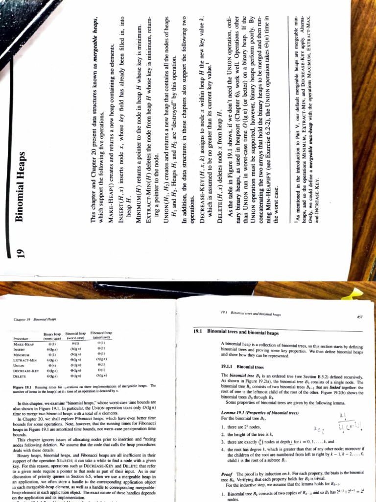 Binomial Heap | PDF | Algorithms And Data Structures | Computer Programming