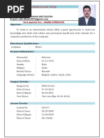 Operator Competency Assessment Form | PDF | Career & Growth