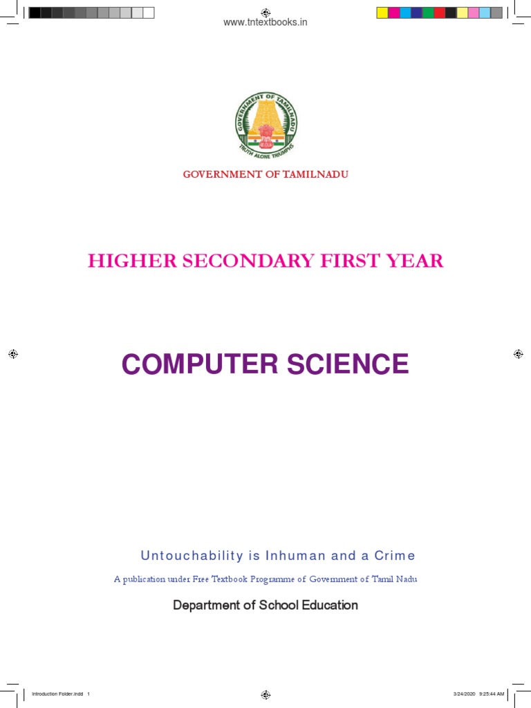 11th Computer Science EM WWW - Tntextbooks.in | PDF | Computer Data ...