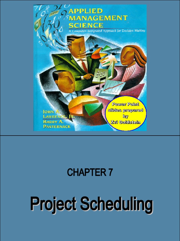 ch07 - 97 (1) PROJECT SCHEDULING, PPT | PDF | Normal Distribution | Variance