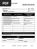 Hirarc Form Fork Lift | PDF | Risk Management | Forklift