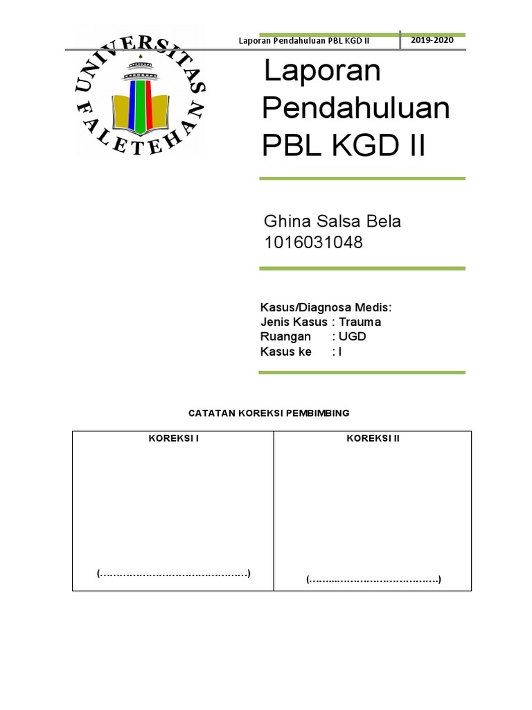 LP Trauma Servikal | PDF