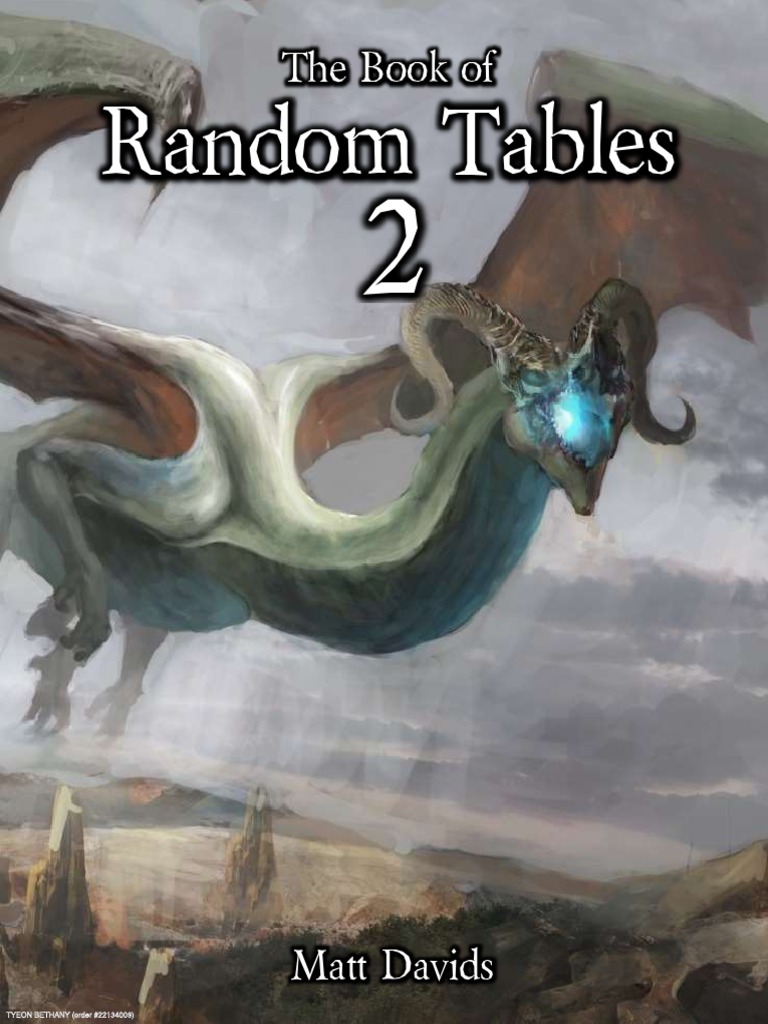The Book of Random Tables 2 | PDF