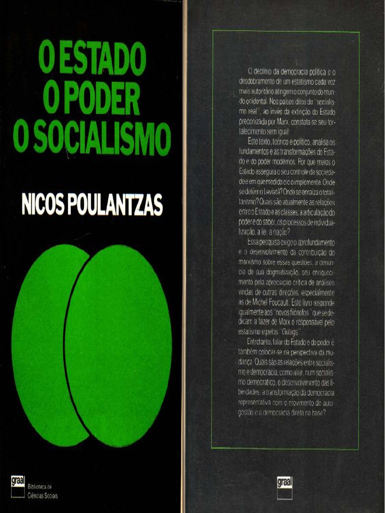 O Estado, O Poder, O Socialismo (Nicos Poulantzas) | PDF