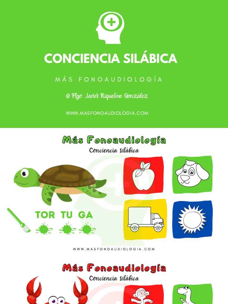Conciencia Silábica en Fonoaudiología | PDF | Artes del Lenguaje y ...