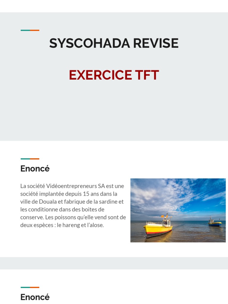 Enonce Exercice TFT | PDF