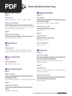 Think Level 1 Answer Key | PDF
