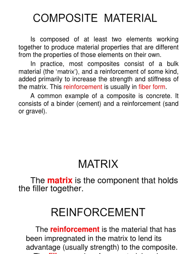 FINAL Review - Lecture - Composits (Series 2016) 61 Frames | PDF ...