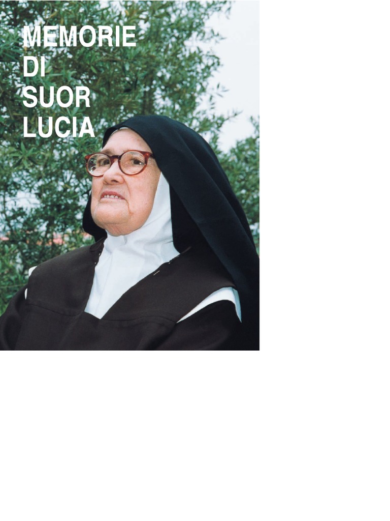 Memorie Di Suor Lucia Vol 1 | PDF
