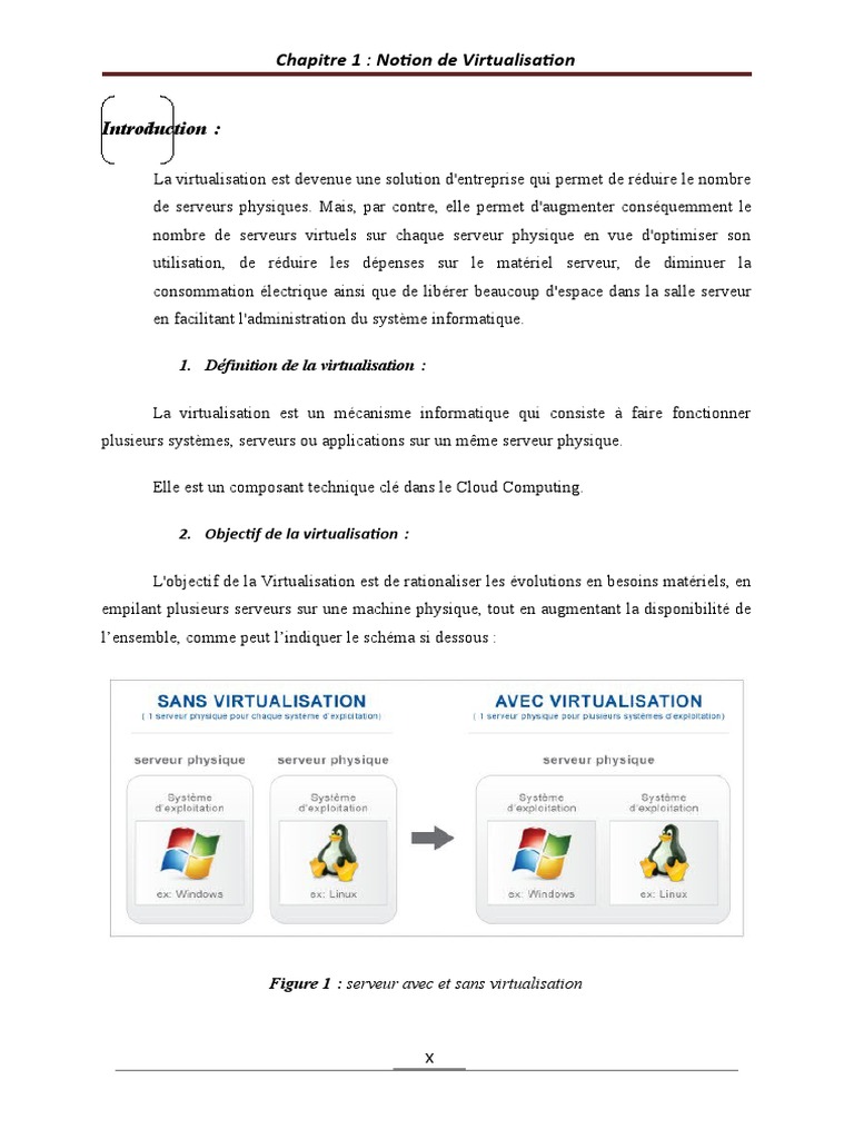 Virtualisation : Concepts et Avantages | PDF | Virtualisation | Machine ...