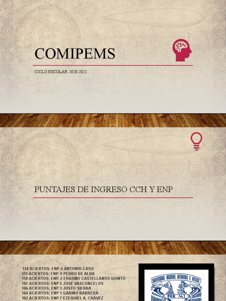 Puntajes COMIPEMS 2020-2021 | PDF | Educación más alta | México