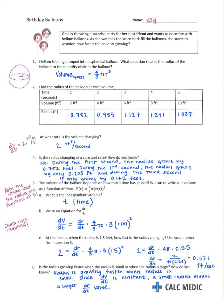 4.4 Lesson Answer Key | PDF