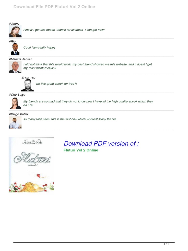 Download Fluturi Vol 2 PDF Online | PDF