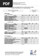 Curriculum BSAIS | PDF | Accounting | Information System