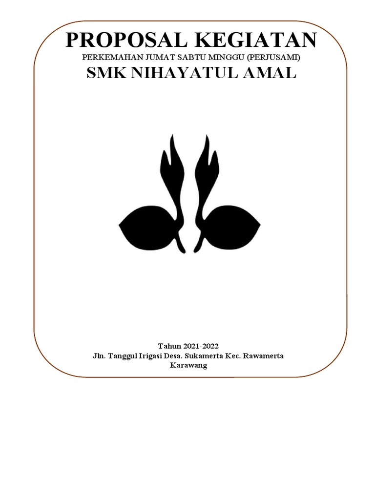 Proposal Perjusami 1 | PDF