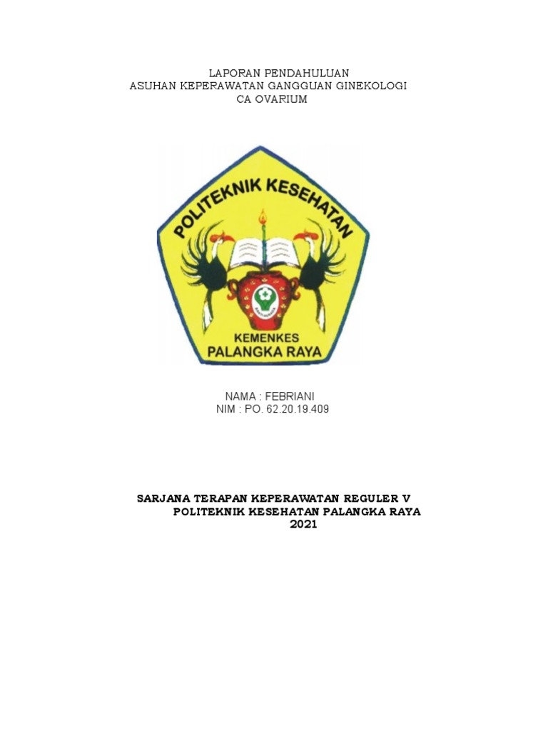 Asuhan Keperawatan Kanker Ovarium | PDF