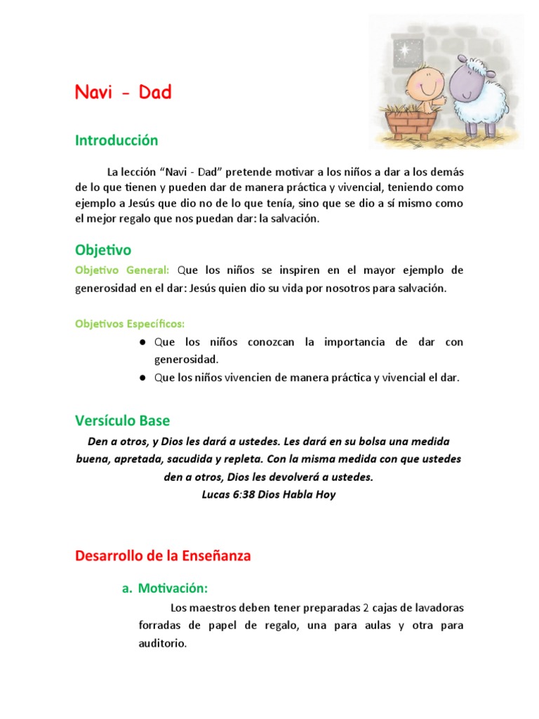 Navi - DAD | PDF | Navidad | Oración