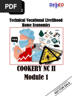 TLE G 7 - 8 Module 1 Commercial Cooking - Week 1 Concept of Cookery ...