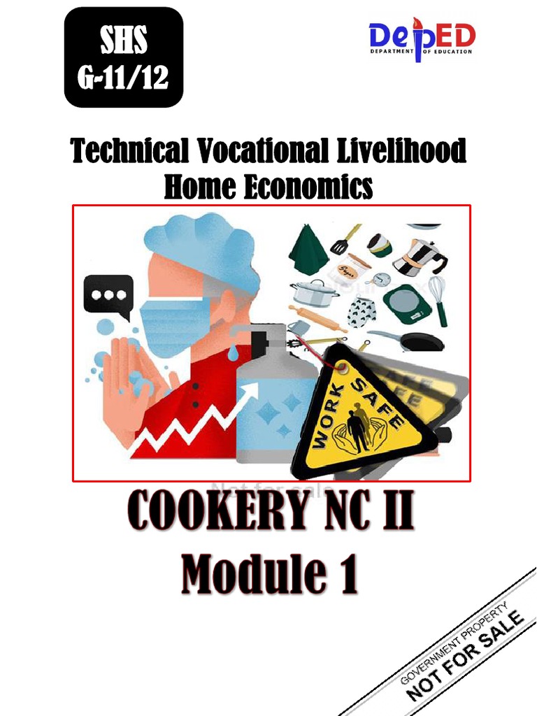 Technical Vocational Livelihood Home Economics | PDF | Dishwasher ...