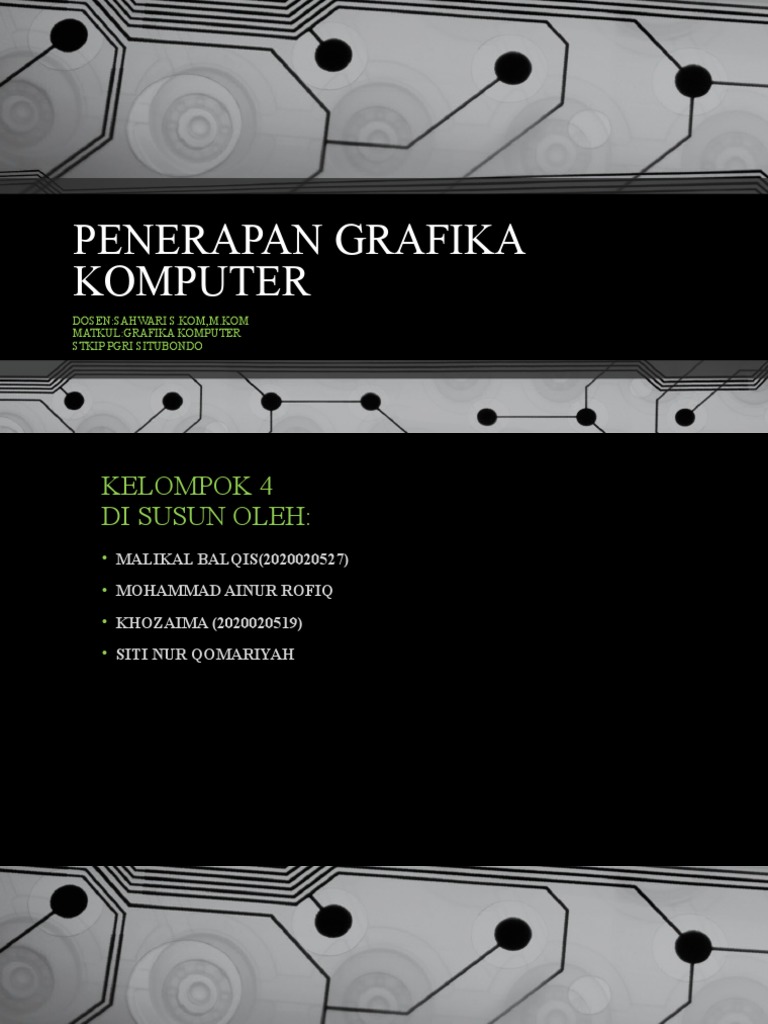 Penerapan Grafika Komputer | PDF