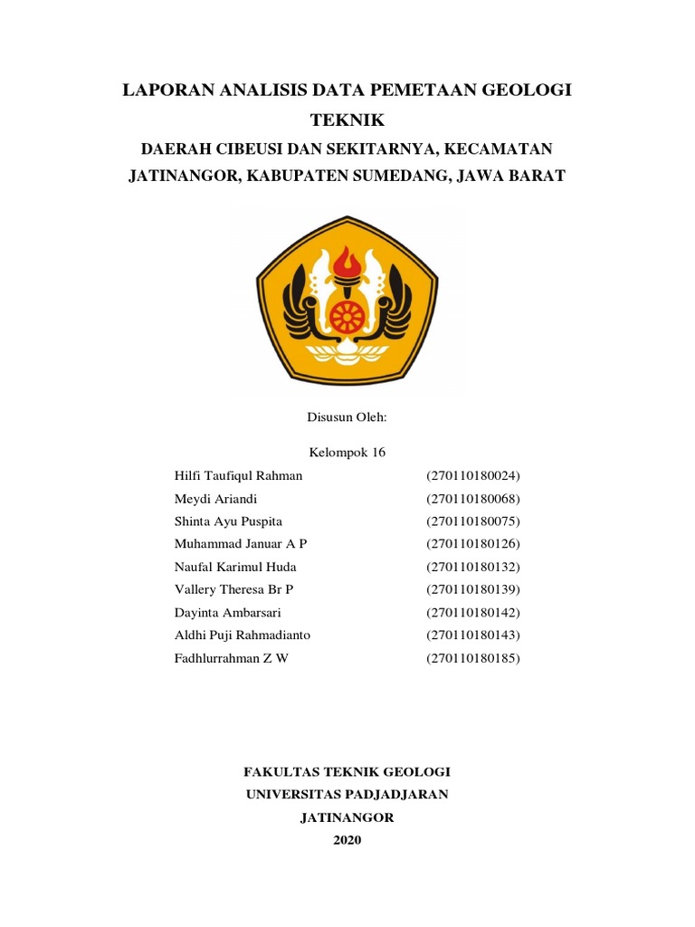 Analisis Geologi Teknik Cibeusi | PDF | Sains & Matematika