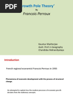 Growth Pole Theory by Perroux | PDF | Economies | Economics