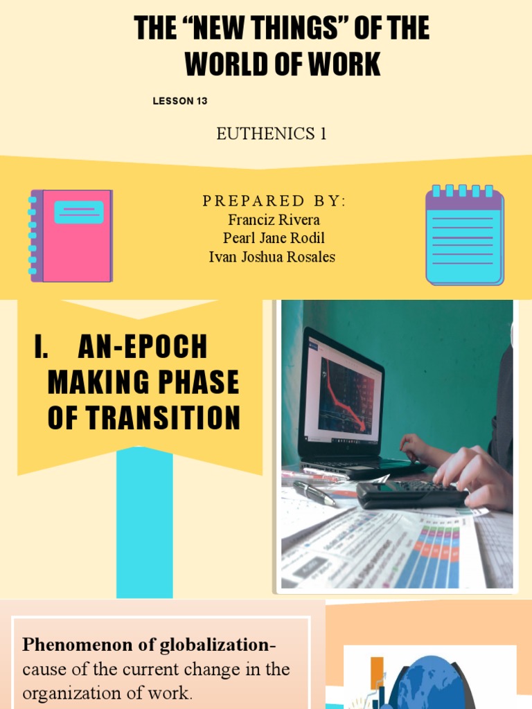 The "New Things" of The World of Work: Euthenics 1 | PDF ...