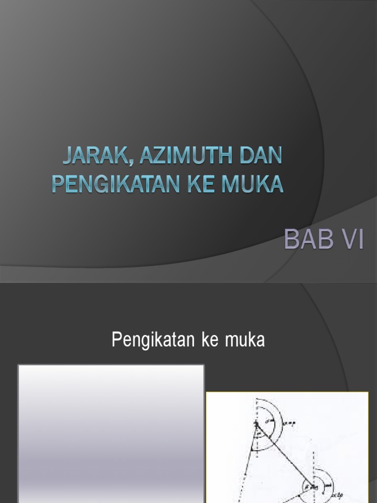 Pembagian Kuadran Azimuth | PDF