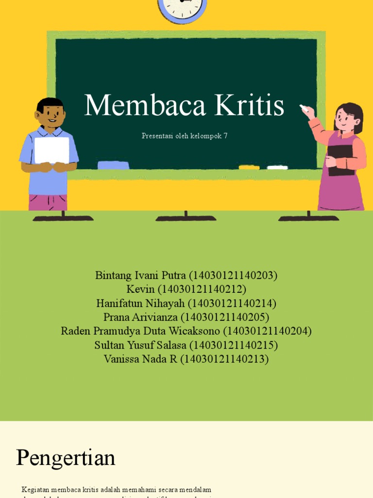 Membaca Kritis | PDF