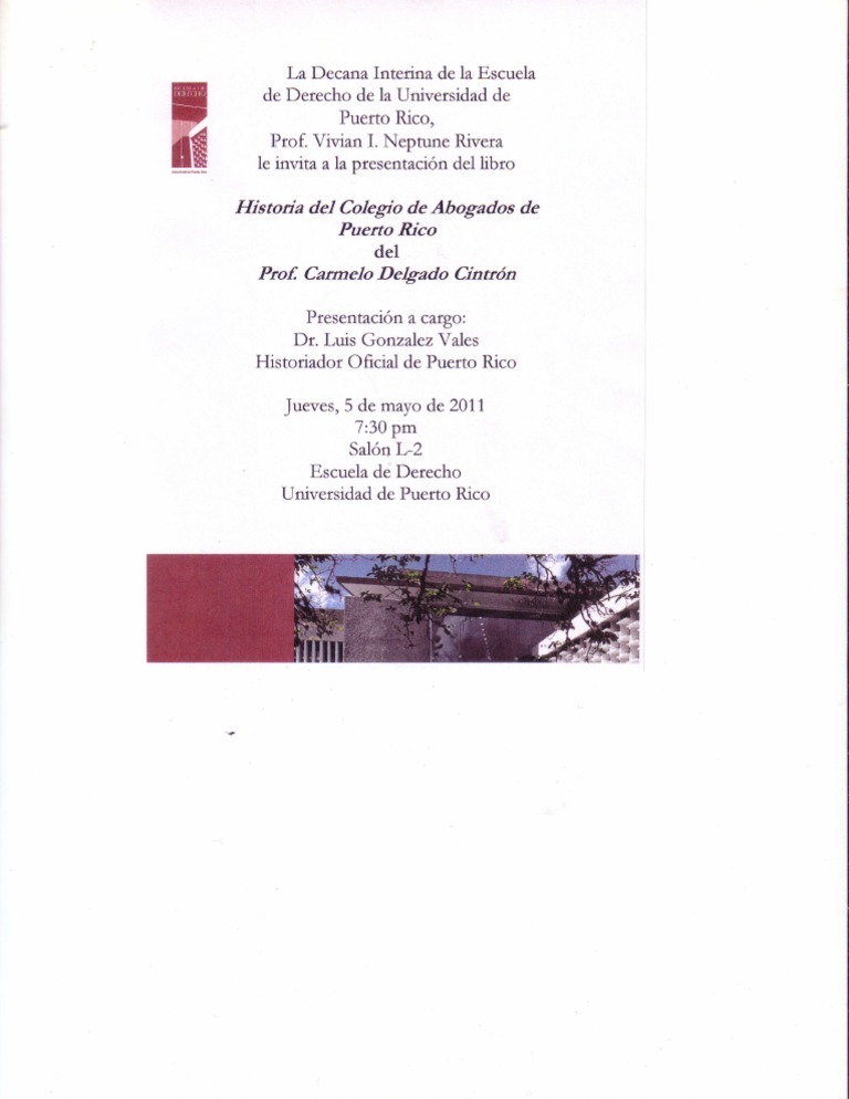 Presentacion Libro Carmelo Delgado Cintron | PDF