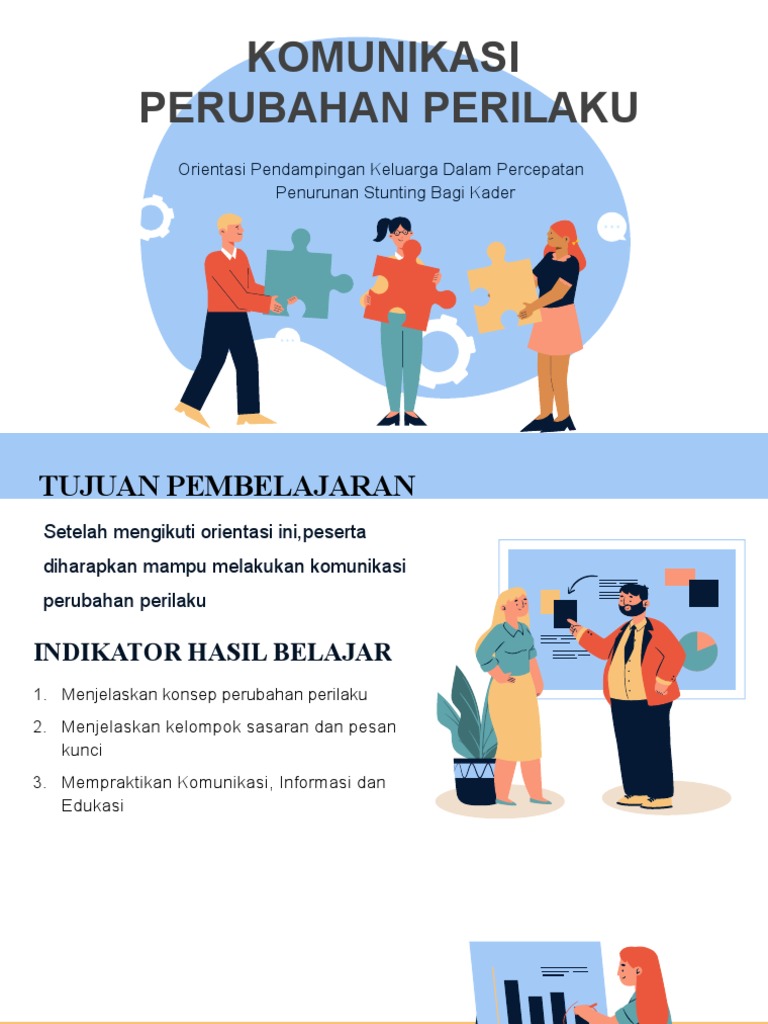 PPT Komunikasi Perubahan Perilaku | PDF