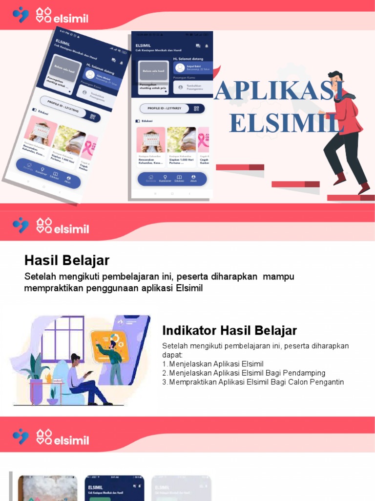PPT Aplikasi ELSIMIL | PDF