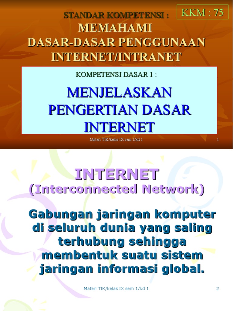 Pengertian Internet Dan Intranet | PDF