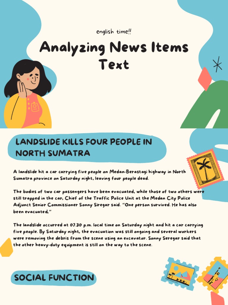 Analyzing News Items Text | PDF