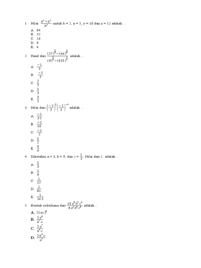 PTS MTK X Minat | PDF