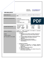 Work Immersion Resume Template | PDF