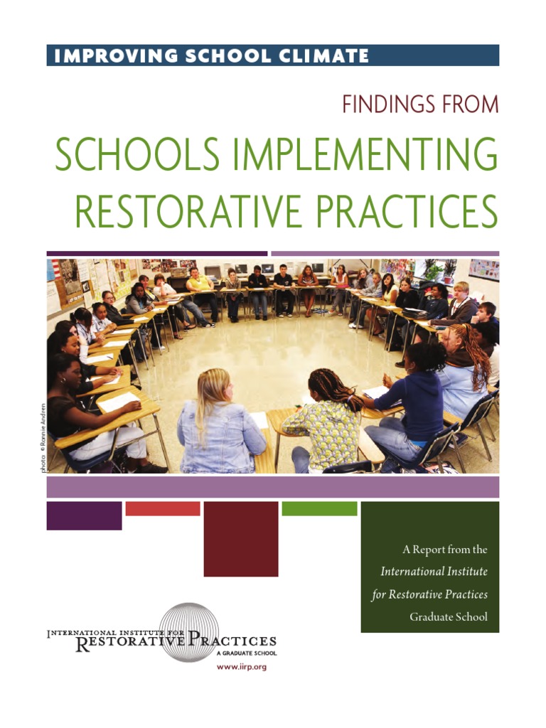 IIRP Improving School Climate | PDF | Schools | Teachers