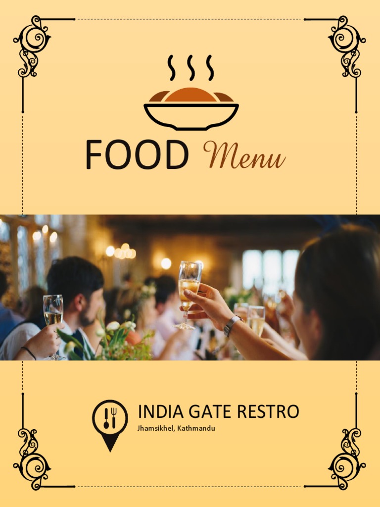 Indian Restaurant Menu | PDF | Indian Cuisine | Food And Drink Preparation