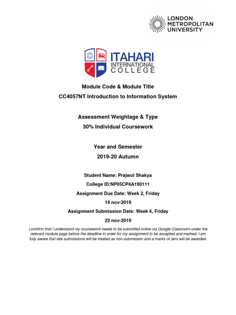 2019 A CC4057NT A1 CW | PDF | Databases | Information System