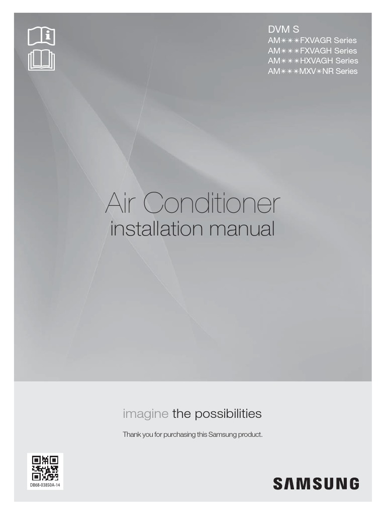 Air Conditioner: Installation Manual | PDF | Pipe (Fluid Conveyance) | Leak