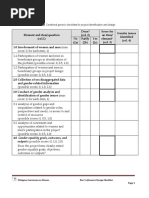 Sample HGDG Checklist | PDF | Gender | Gender Studies