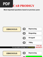 Vocab Prodigy Nimisha Mam | PDF
